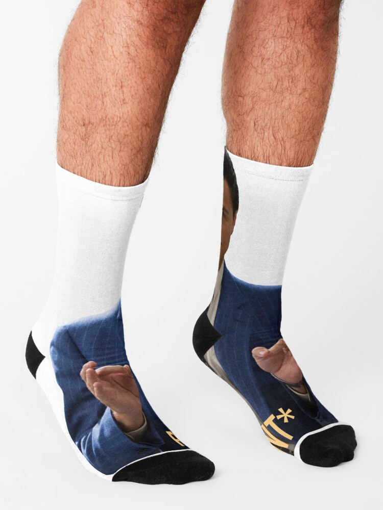 "Leonardo DiCaprio FKN Mint Wolf of Wall Street" Socks by hughhhogan ...
