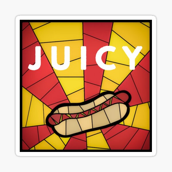 "Juicy" Sticker for Sale by OctopodArts | Redbubble