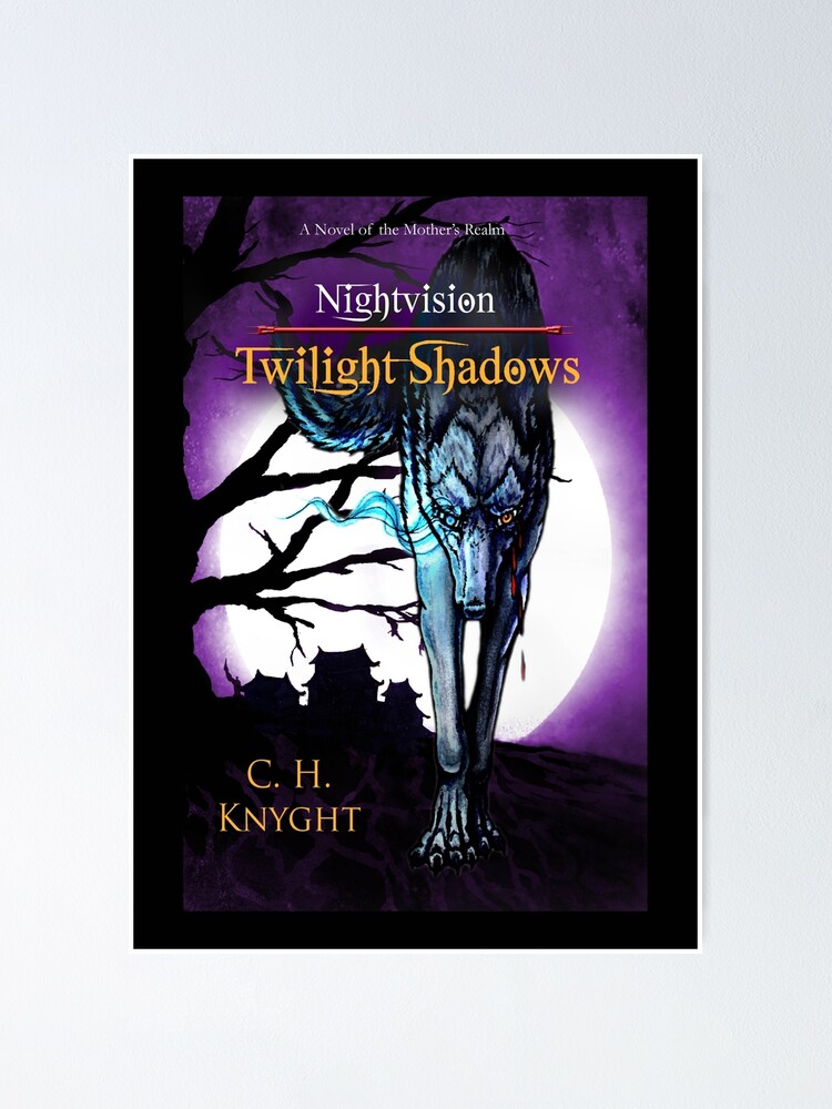 Póster «Portada del libro para Nightvision Twilight Shadows» de ...