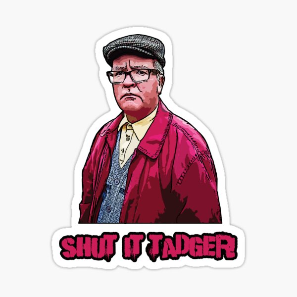 "Still Game Inspired Winston "Shut it Tadger" Funny Xmas Card, Scottish ...