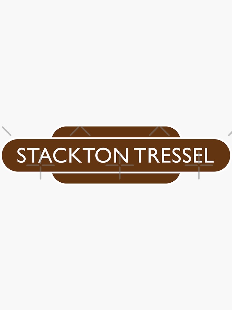 "Stackton Tressel Railway Station" Sticker for Sale by ChrisOrton ...