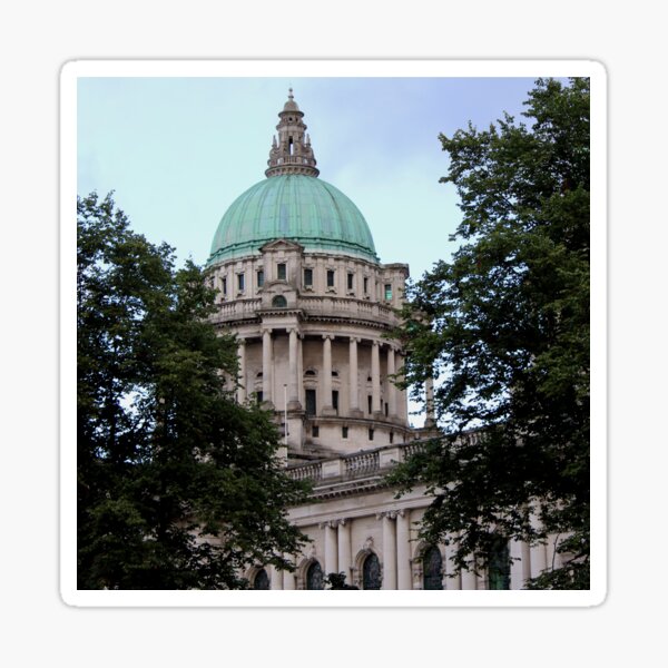 "Belfast City Hall" Sticker by MarijeKouyzer | Redbubble