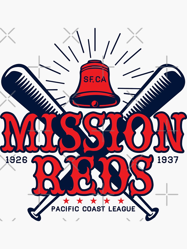 "Mission Reds" Sticker for Sale by StillHungry | Redbubble