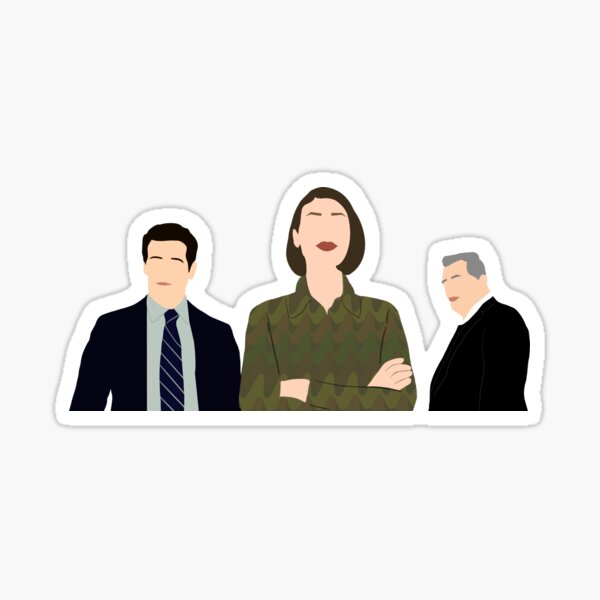 "Mindhunter" Sticker by artbyzuleika | Redbubble
