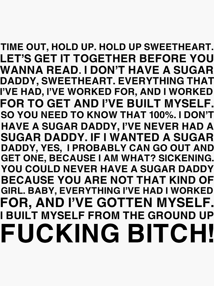 "Shangela Quote (VS Mimi Imfurst)" Sticker for Sale by stanleyt | Redbubble