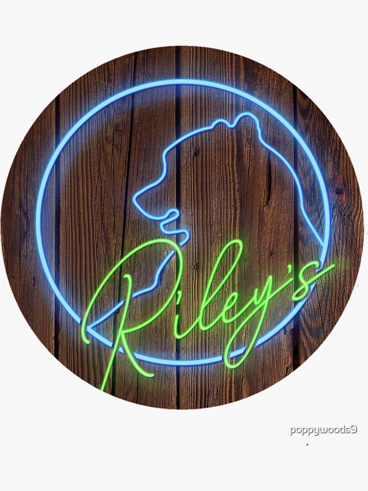 "Riley's Sign 3" Sticker for Sale by poppywoods9 | Redbubble