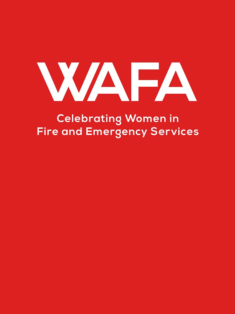 "WAFA Inc Celebrating Women - White Logo desing" Essential T-Shirt for ...