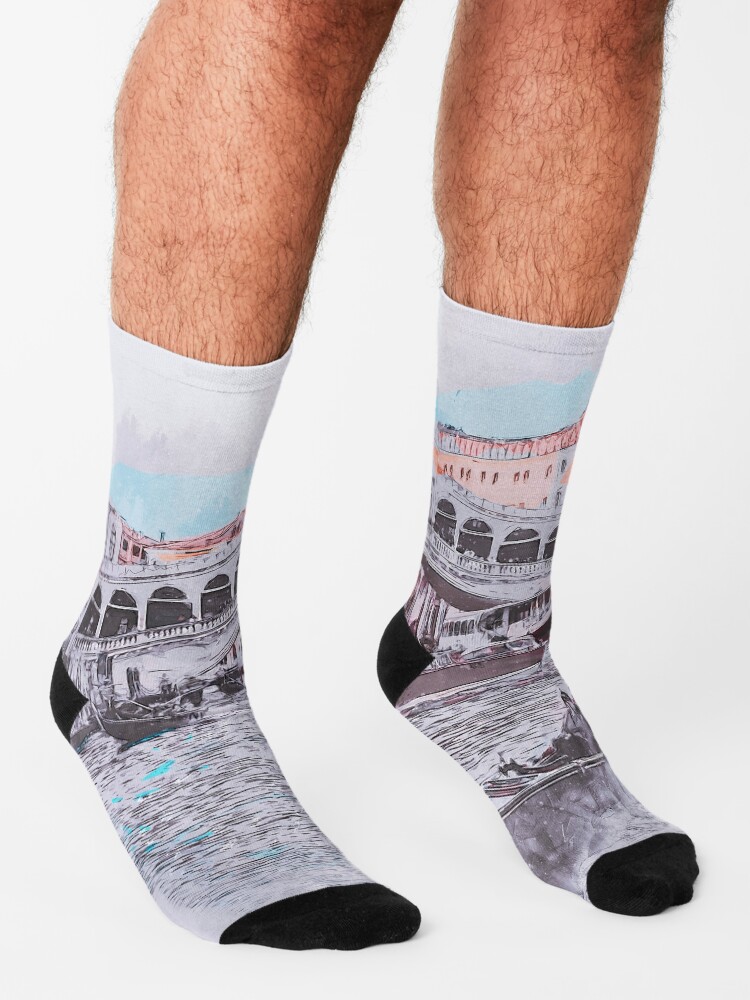"Venice, Italy" Socks for Sale by ErianAndre | Redbubble
