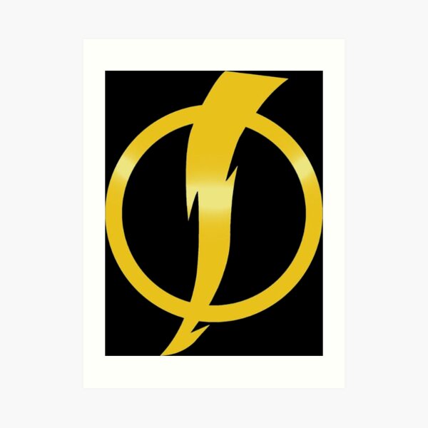 "Static Shock Logo" Art Print by luecollier | Redbubble
