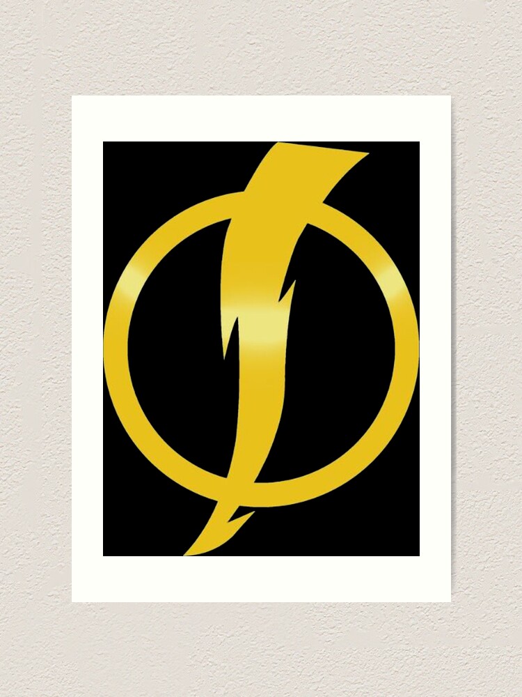 "Static Shock Logo" Art Print by luecollier | Redbubble