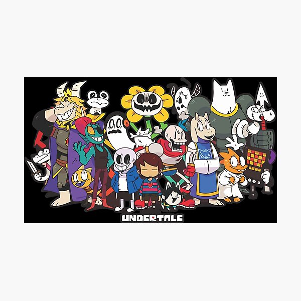 Undertale Funny Photographic Prints | Redbubble