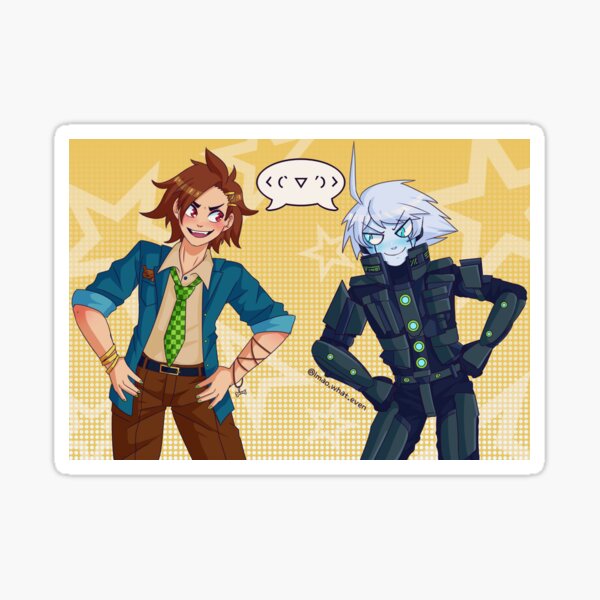 "Best Bros!" Sticker for Sale by OumaKokiichi | Redbubble