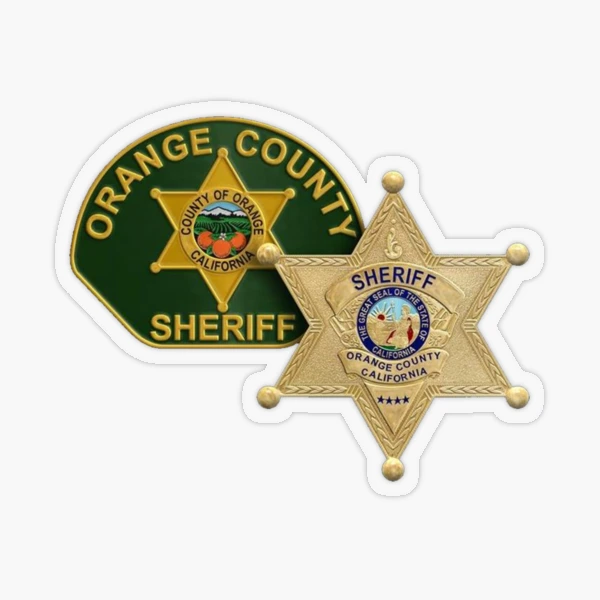 Orange County Sheriffs Department Badge Sheriff And Police Patches