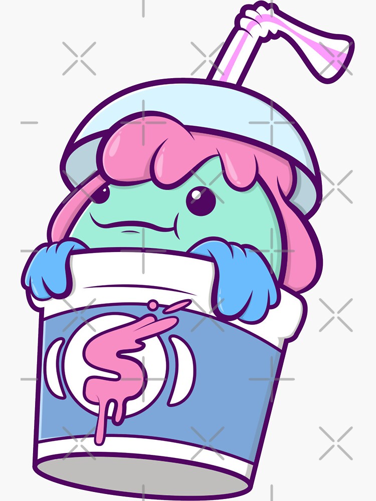 "Slushii" Sticker by TripoffGeloEDM | Redbubble