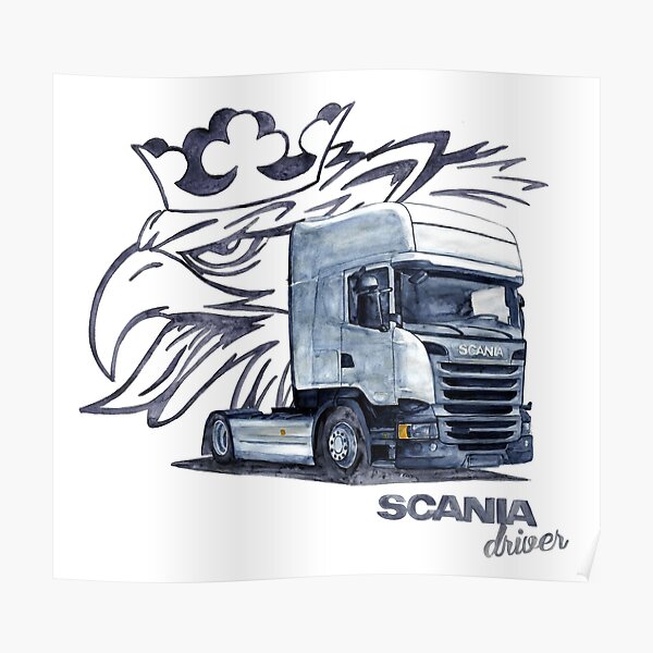 Scania Posters | Redbubble