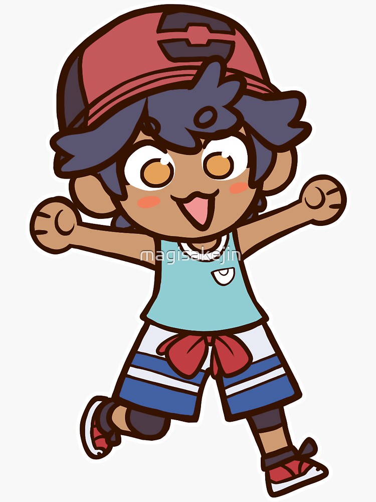 "PokeSpe | Carrefour x Design - Chibi Sun Sticker" Sticker for Sale by ...