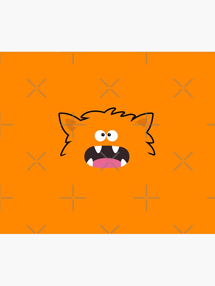 "Crumpy - Monster Face" Sticker for Sale by BrianSmith84 | Redbubble