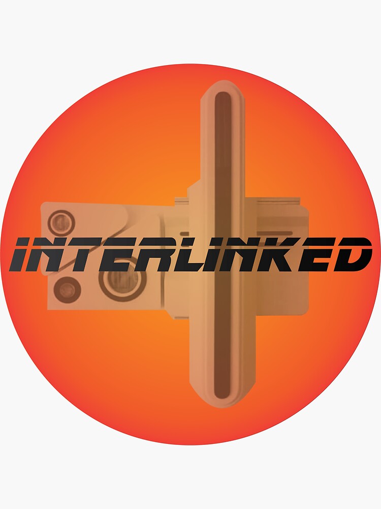 "Interlinked" Sticker by Menoukate | Redbubble