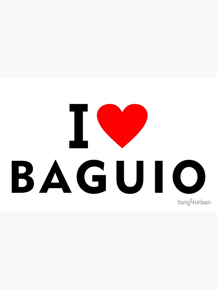 "Baguio city Philippines" Sticker for Sale by tony4urban | Redbubble