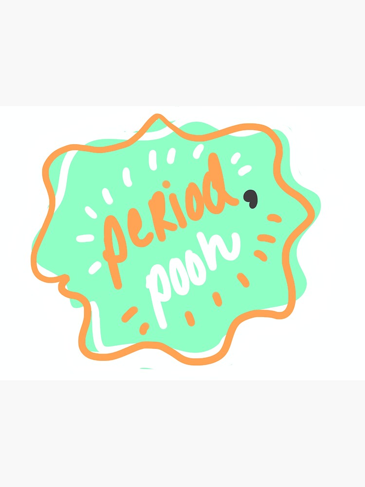 "period pooh" Sticker for Sale by Smithjots | Redbubble