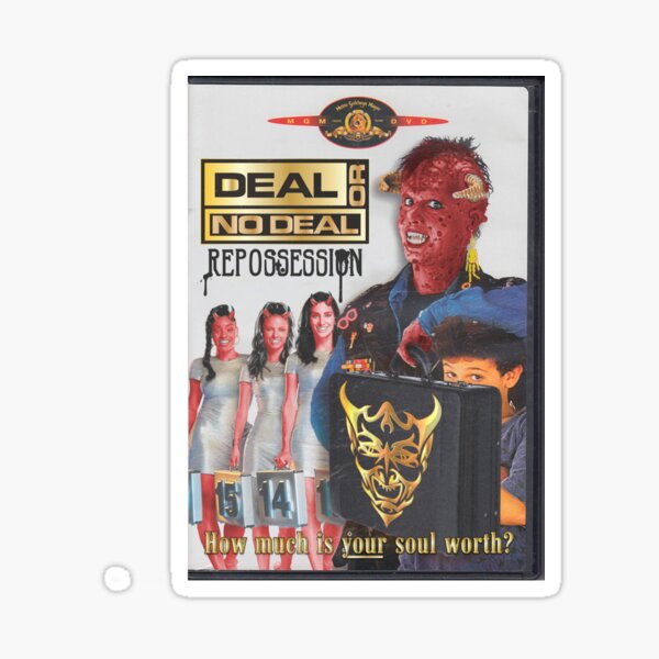 "Deal or No Deal : Repossession" Sticker by Arkrite | Redbubble