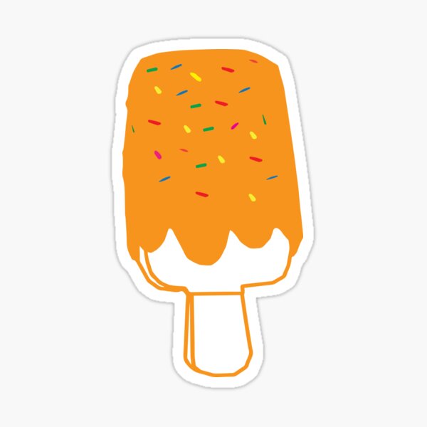 "Creamsicle " Sticker for Sale by blissery | Redbubble