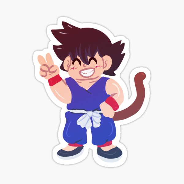 "Baby Goku" Sticker by starryprincipe | Redbubble