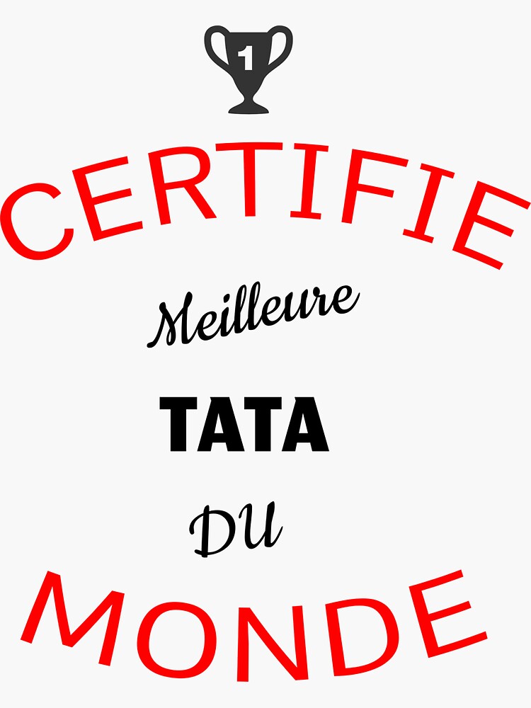 "Best Tata" Sticker for Sale by Easylife21 | Redbubble