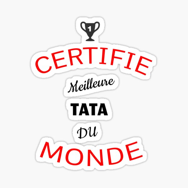 "Best Tata" Sticker for Sale by Easylife21 | Redbubble