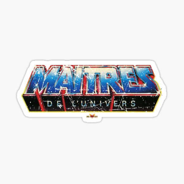 "MOTU Vintage The Masters of the Universe" Sticker by mr-jerichotv ...