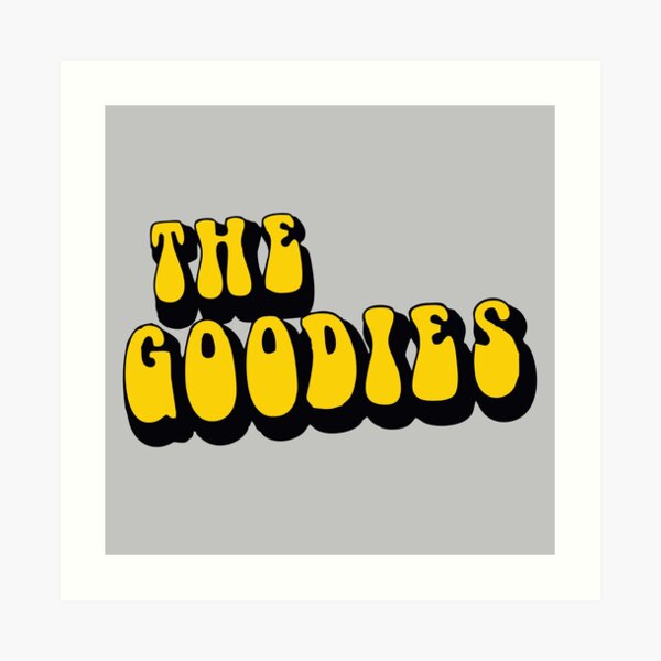 "The Goodies Logo" Art Print by kolospeter | Redbubble