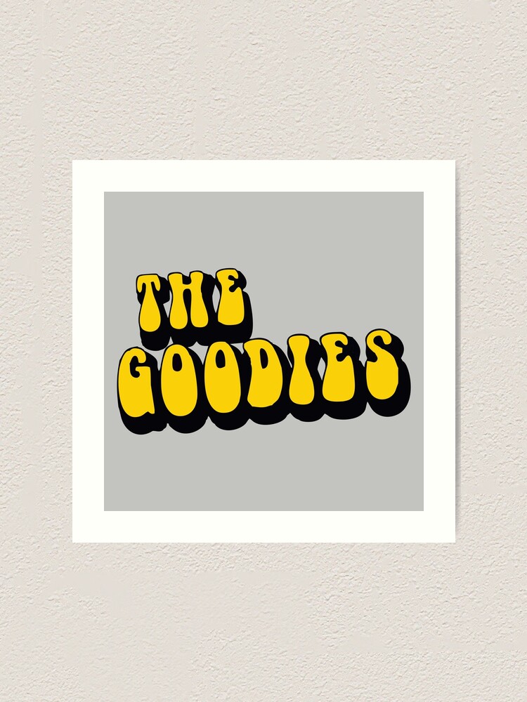 "The Goodies Logo" Art Print by kolospeter | Redbubble