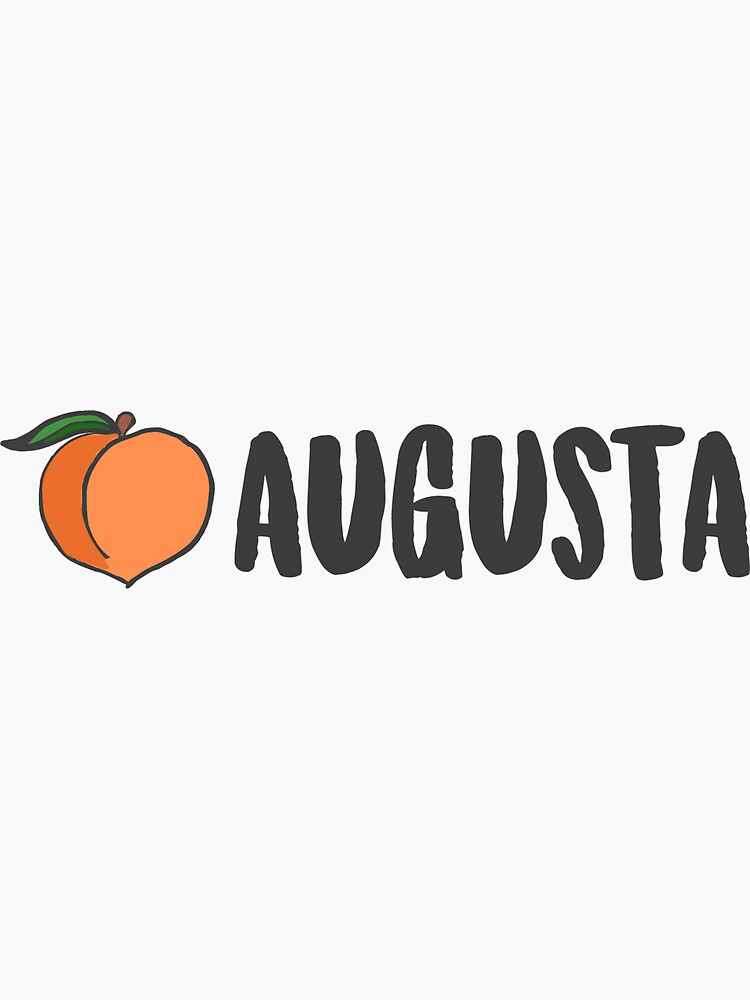"Augusta Georgia" Sticker for Sale by akachayy | Redbubble