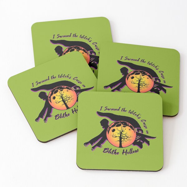 "Paranorman Blithe Hollow Design" Coasters (Set of 4) for Sale by ...