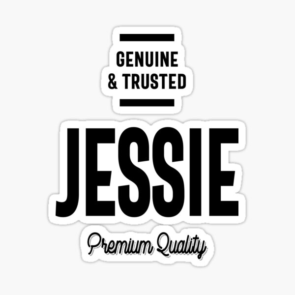 Jessie Name Stickers | Redbubble