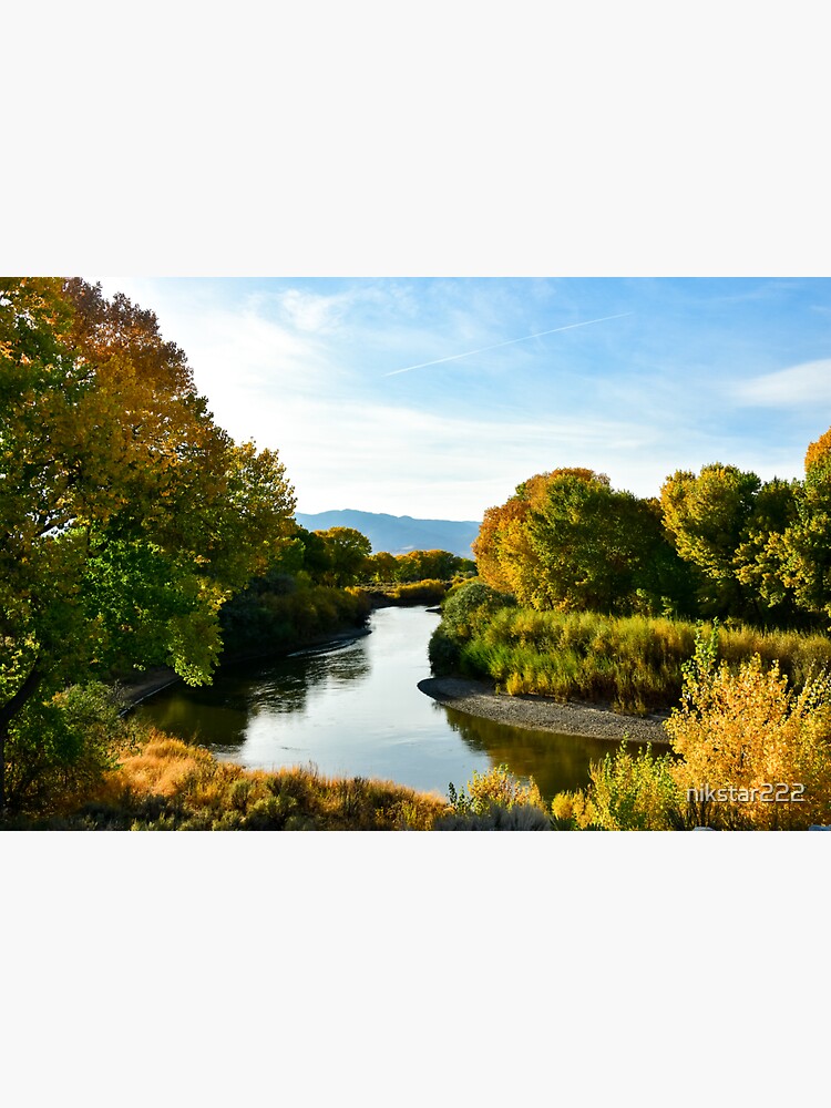 "Carson River Fall Colors" Sticker for Sale by nikstar222 | Redbubble