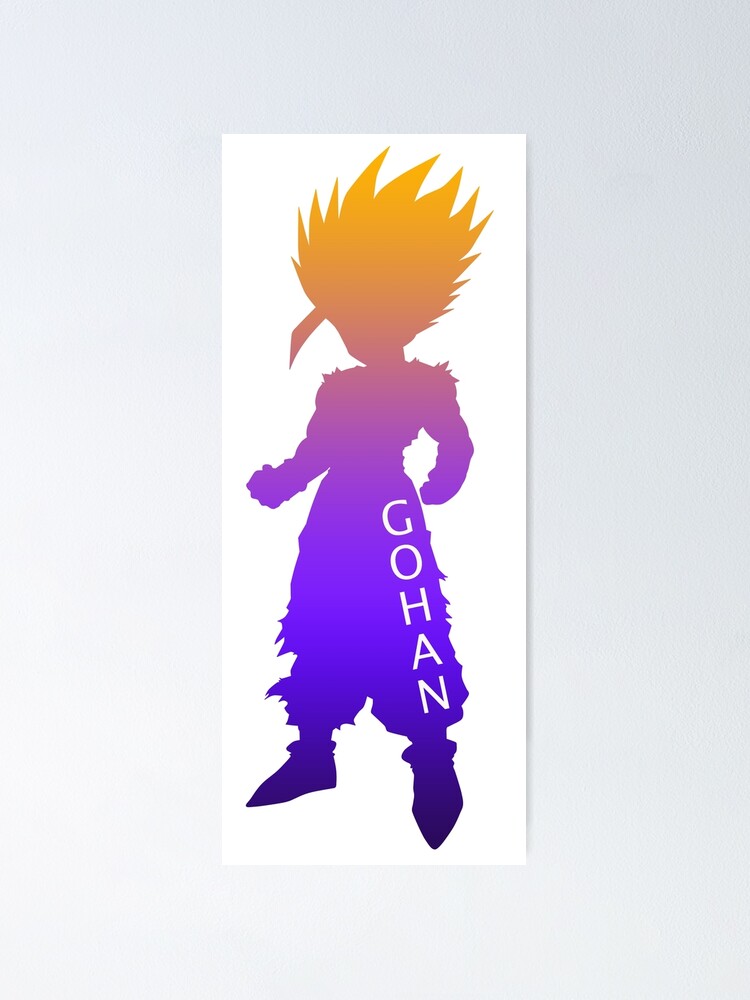 "Gohan SS2" Poster by KCJ-Designs | Redbubble