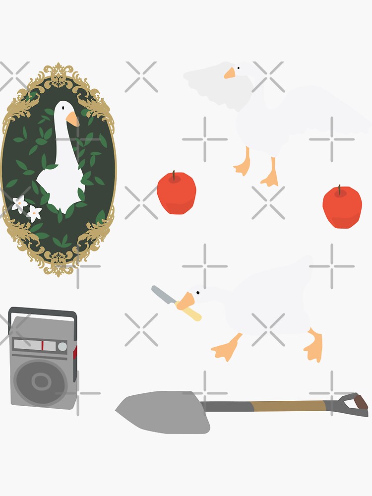 "Untitled Goose | Sticker Pack | Sticker Sheet 2" Sticker for Sale by ...
