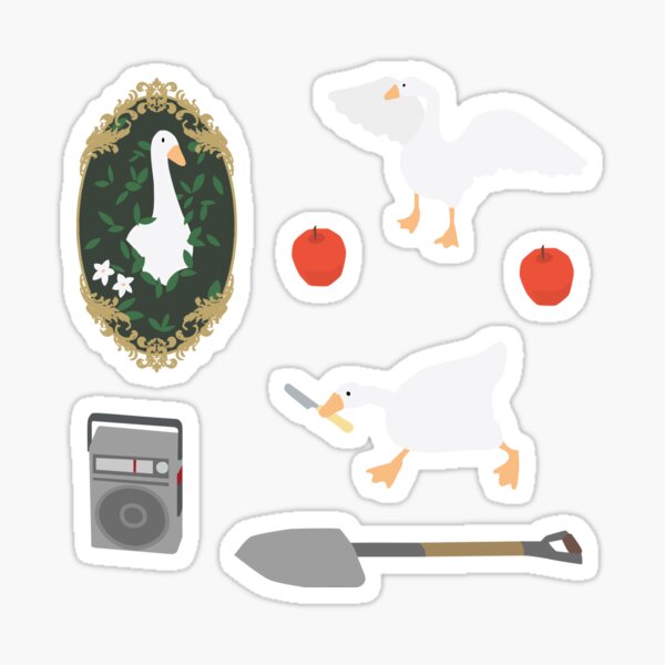 "Untitled Goose | Sticker Pack | Sticker Sheet 2" Sticker for Sale by ...