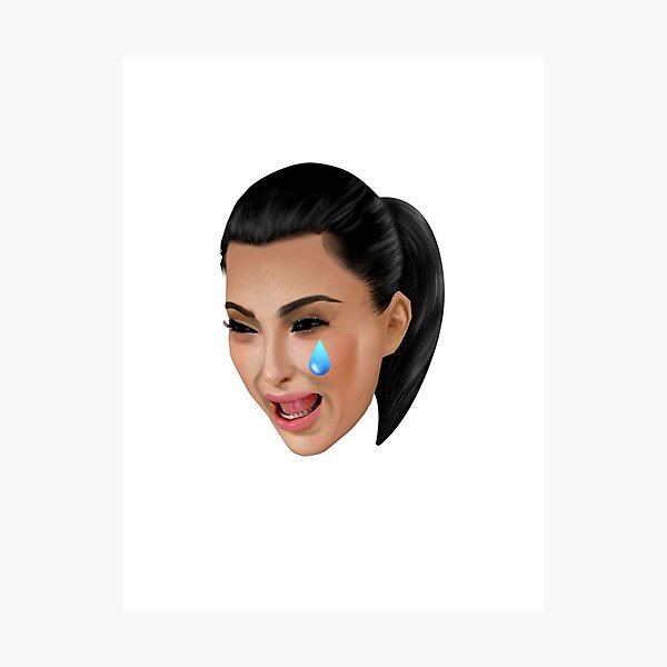 "Kim Kardashian Crying Meme" Photographic Print by Mac-N-Cheeze13 ...