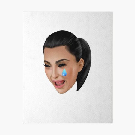 "Kim Kardashian Crying Meme" Art Board Print for Sale by Mac-N-Cheeze13 ...