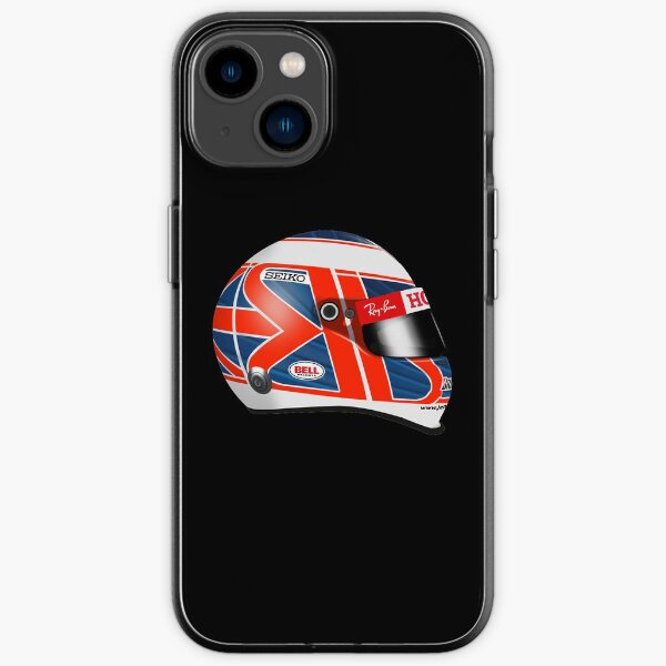 "Jenson Button - 2006 helmet Hungary 1st win" iPhone Case for Sale by ...