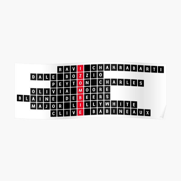 "iZombie characters" Poster by lizzie081194 | Redbubble