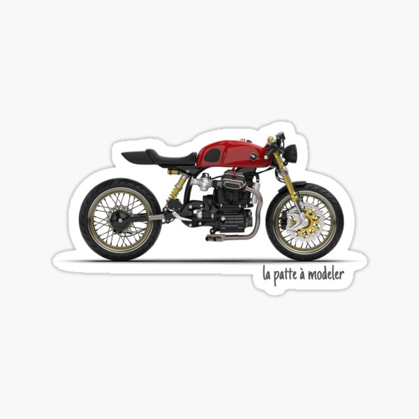 "CX500" Sticker by LaPatteAModeler | Redbubble