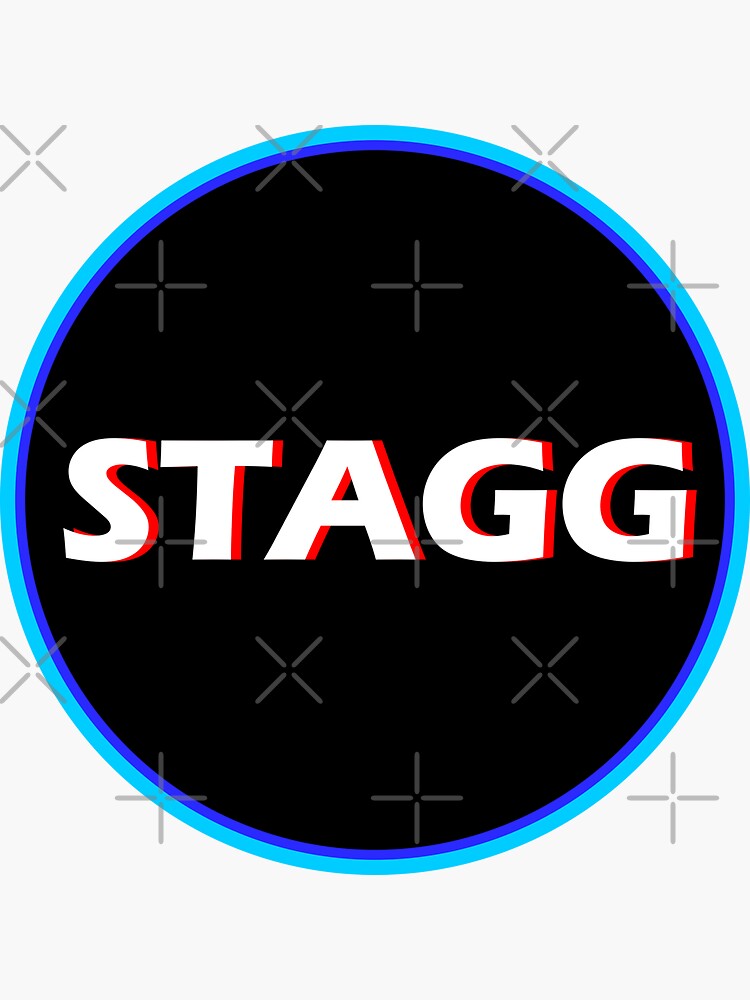 "Stagg" Sticker for Sale by HiddenStar02 | Redbubble