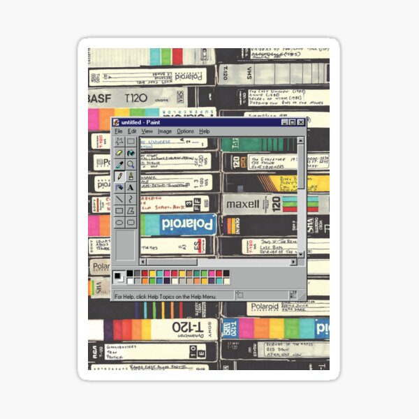 "Paint" Sticker for Sale by lapatterson42 | Redbubble