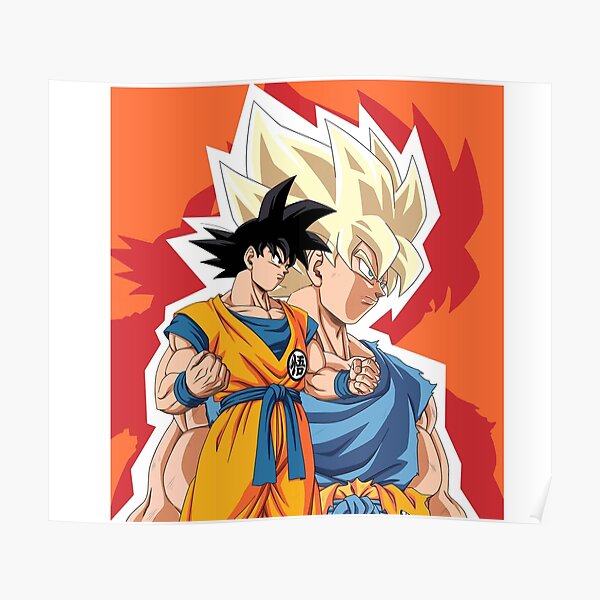 "sangoku transformation" Poster by ibrahimGhd | Redbubble