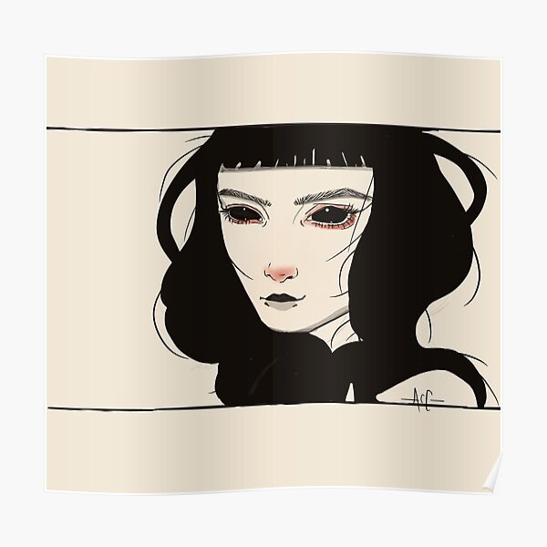 "Dead Set Eyes" Poster for Sale by EvilBloom | Redbubble