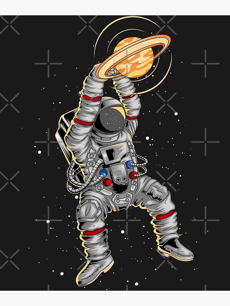 "Space Dunk" Poster for Sale by rmmiranda123 | Redbubble