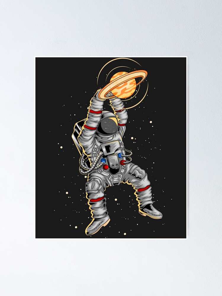"Space Dunk" Poster for Sale by rmmiranda123 | Redbubble